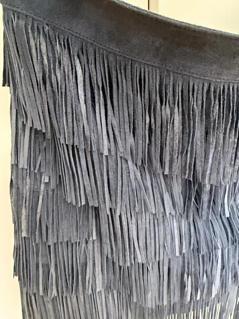 Michael Kors | Skirts | Michael Kors Navy Fringe Mini Skirt 5 Width 14 ...